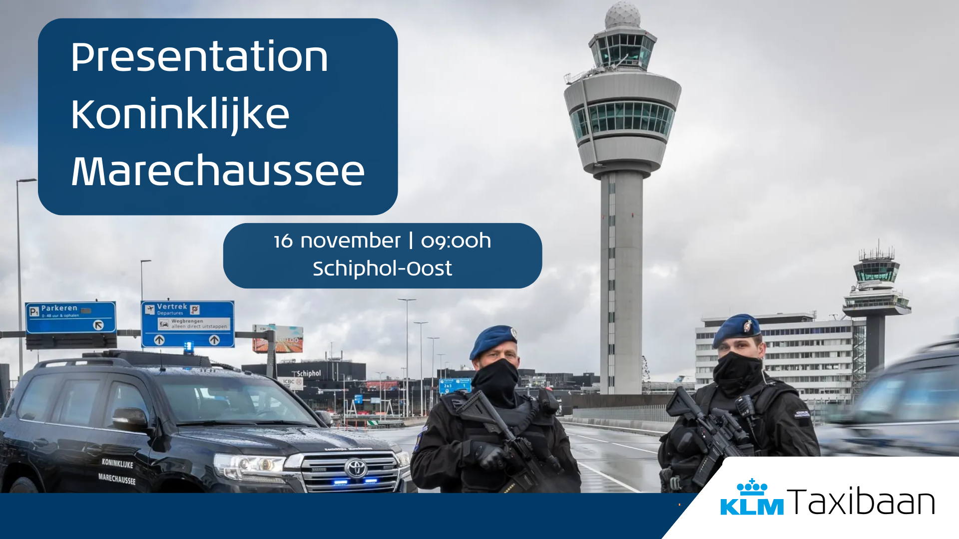 KLM Taxibaan - Upcoming events